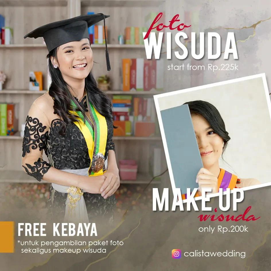 Calista Photo Rekomendasi Studio Foto Wisuda Jogja Murah - Harian Trust